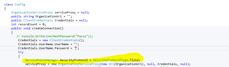 Dynamics CRM: Dynamics 365: TLS connection Issue Dynamics CRM: Dynamics 365: TLS connection Issue