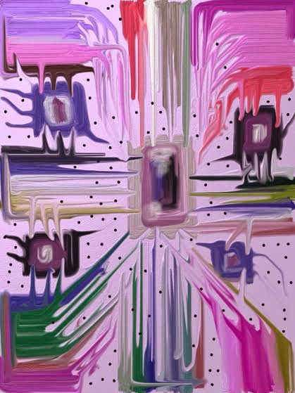 PINTORES NUEVOS: ARTE DIGITAL " Simetria de el color