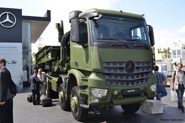 Defensa y Armas: Mercedes-Benz Arocs 8x8