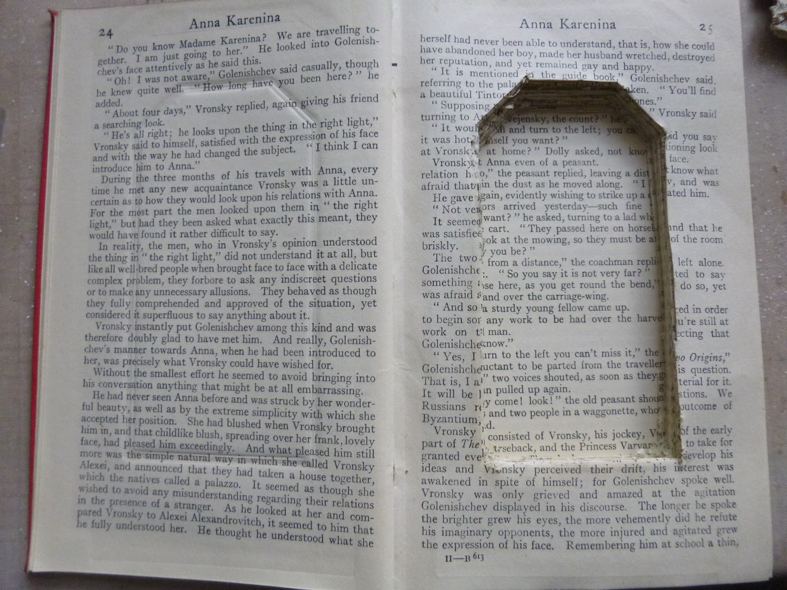 Words and Pictures: Hidden in a book