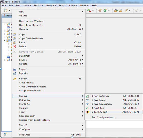 Bean Test: Setting up TestNG with Eclipse