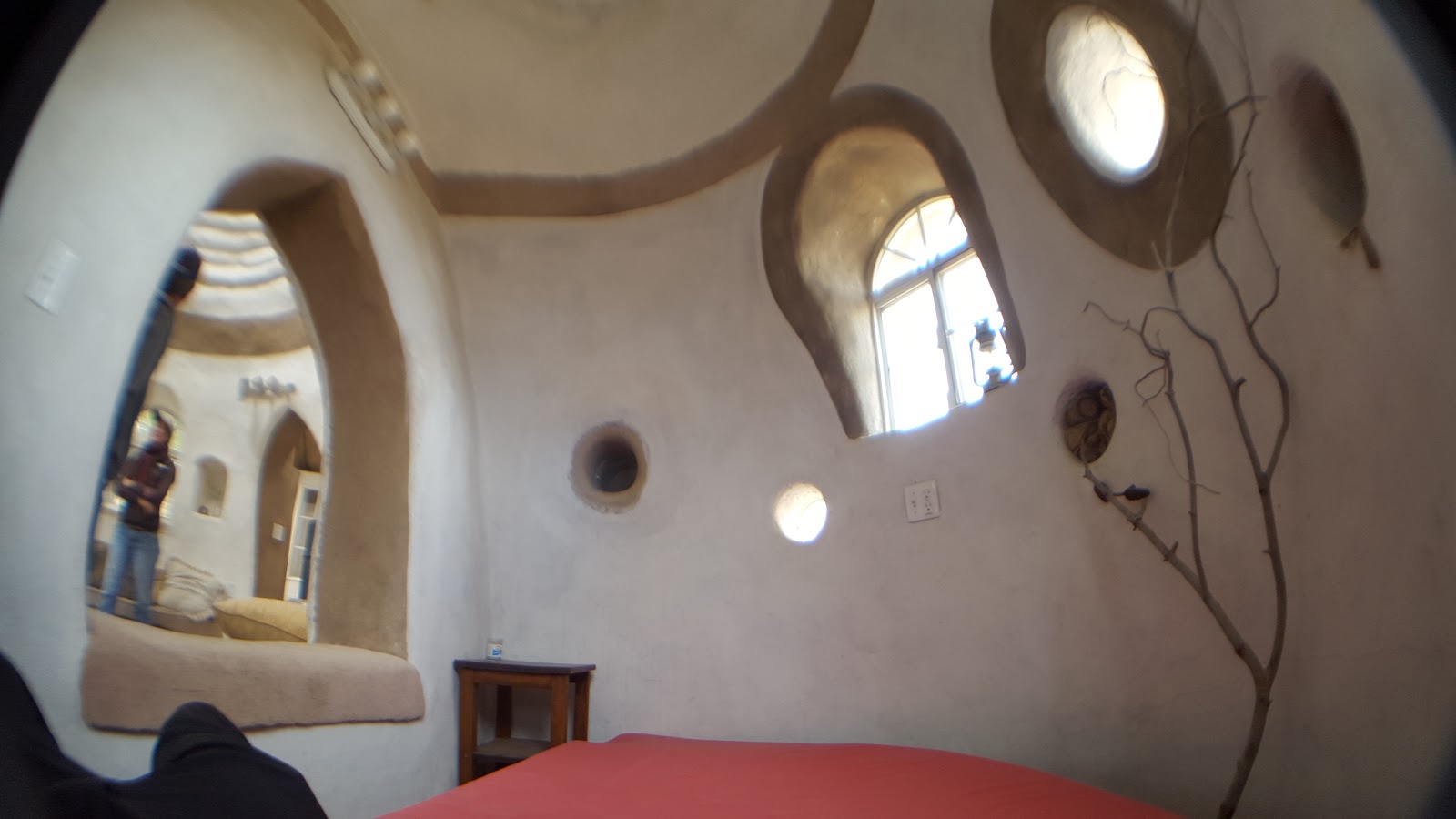 Scott's Superadobe Build Across Time: Cal-Earth Open House