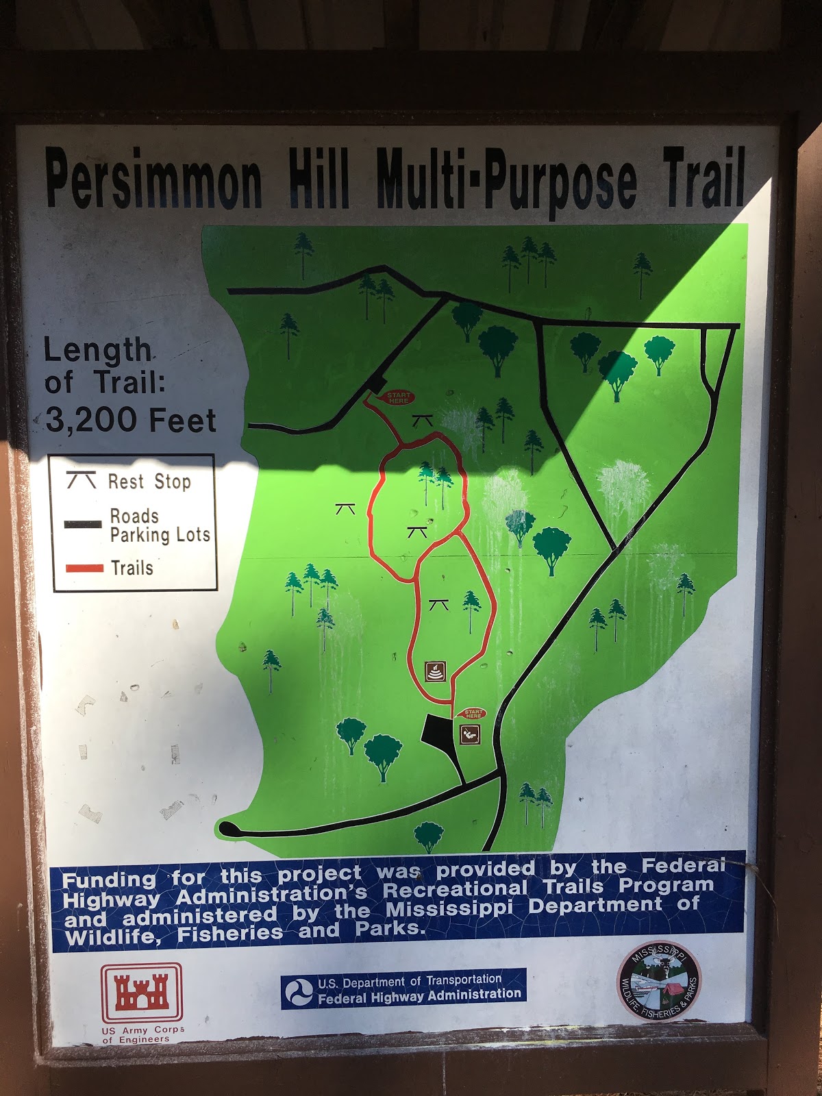 Persimmon Hill Multi-Purpose Trail at Enid Lake