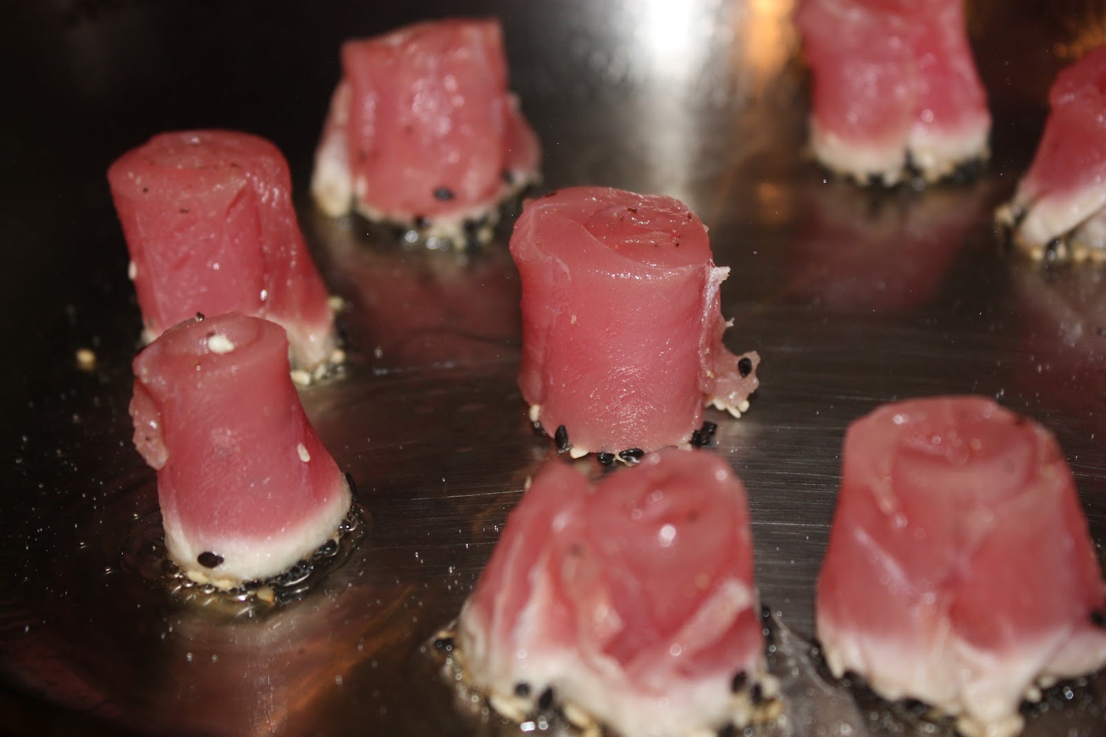 Sesame Tuna Rolls | Lindsey McClave