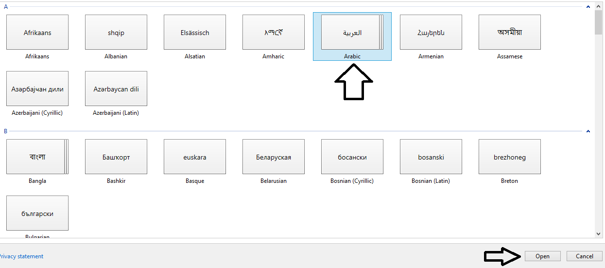 Cara Menulis Bahasa Arab di Windows 8 dan Microsoft Office Word | REUSAM
