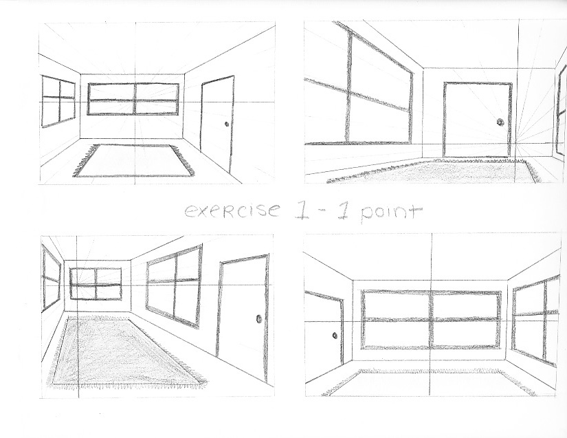 Dani Jam's Art Blog: 5 Minute Perspective Exercises