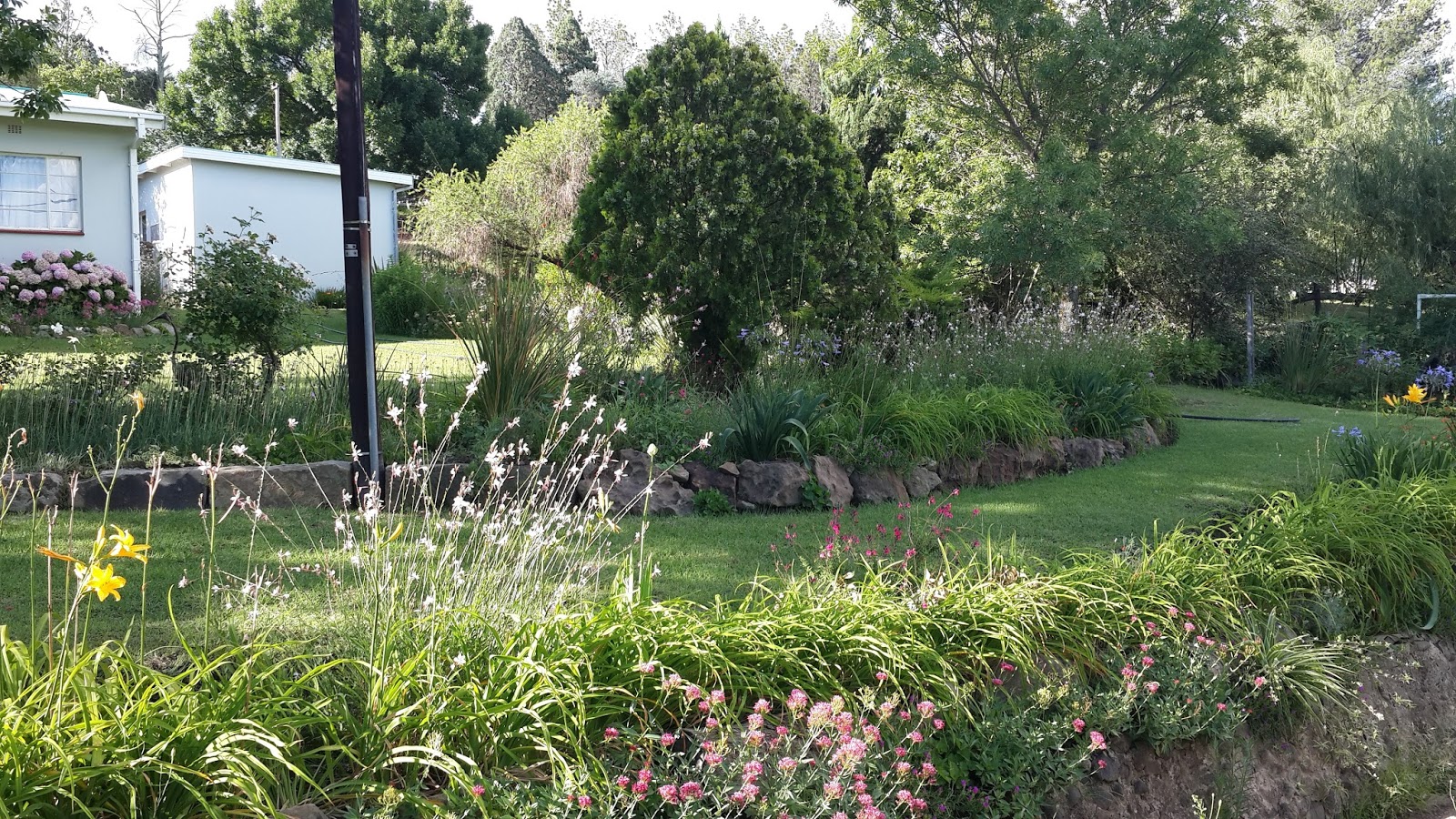 Paul Roux Village: GARDENS OF PAUL ROUX VILLAGE IN THE FREE STATE