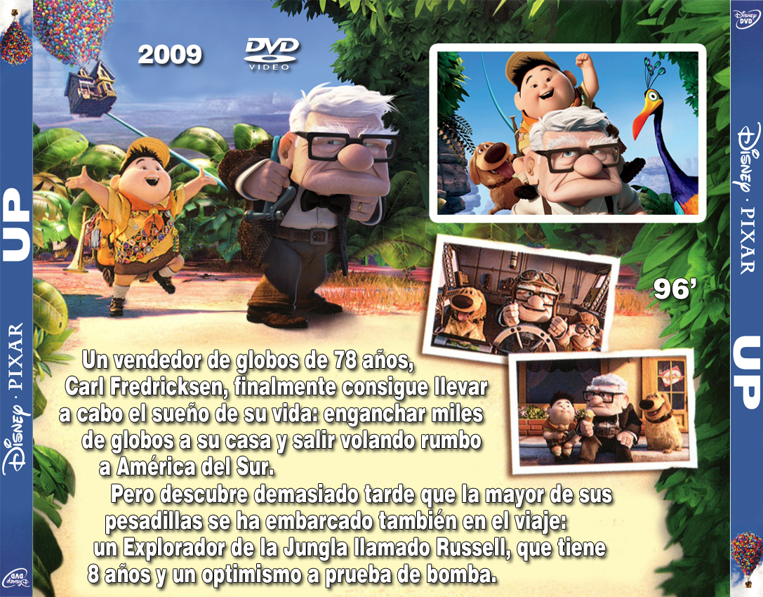 Caratulas de películas DVD para cajas CD: UP - [2009]