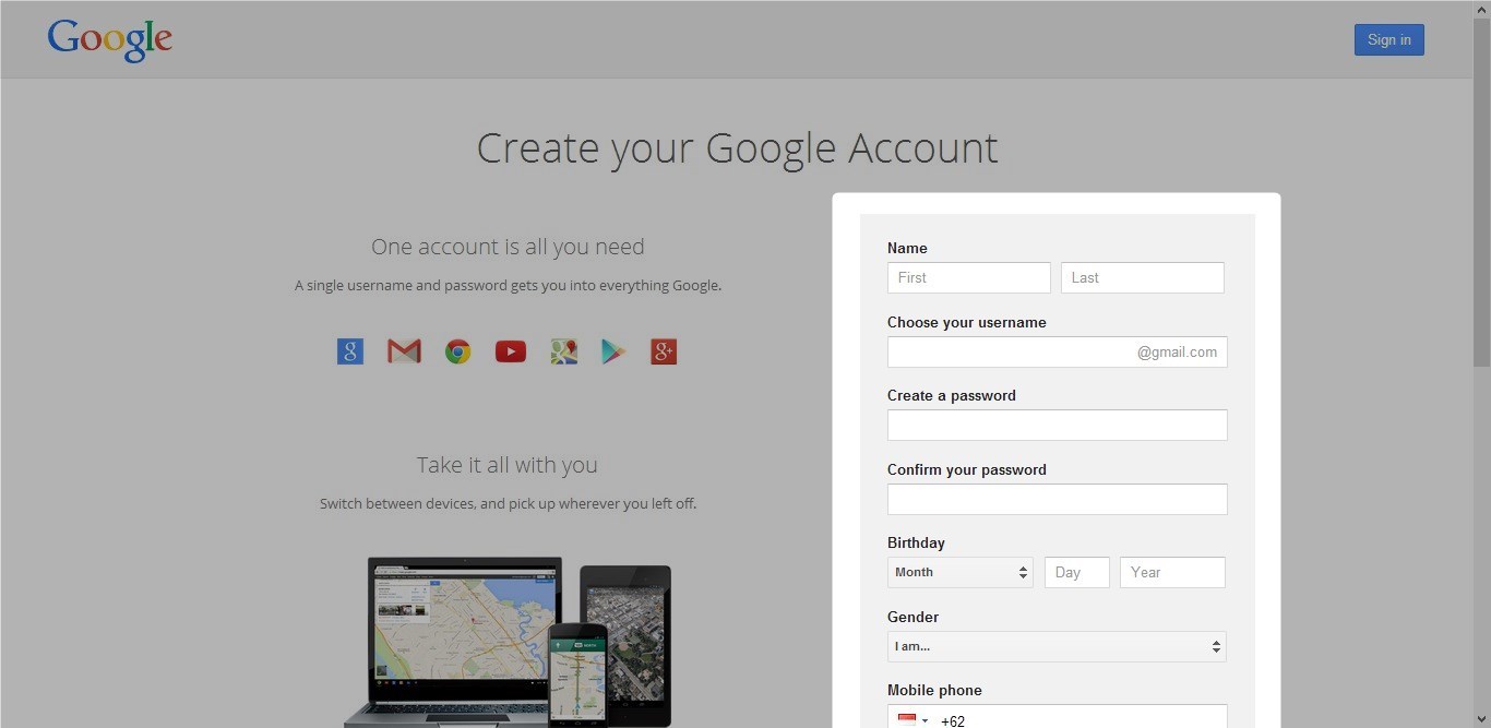 Cara Membuat Email Gmail dengan Mudah dalam 3 Menit