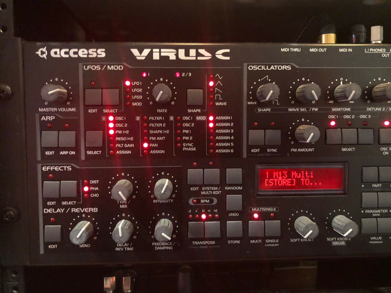 MATRIXSYNTH: ACCESS VIRUS C