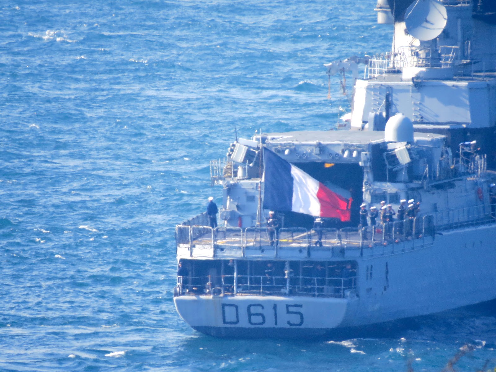 WARSHIPS ON THE BOSPHORUS: D 615 JEAN BART- Cassard-class French Frigate