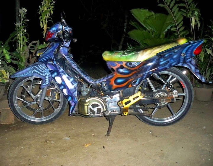 12 Modifikasi Motor Yamaha F1ZR Keren Terbaru - Otomotiva