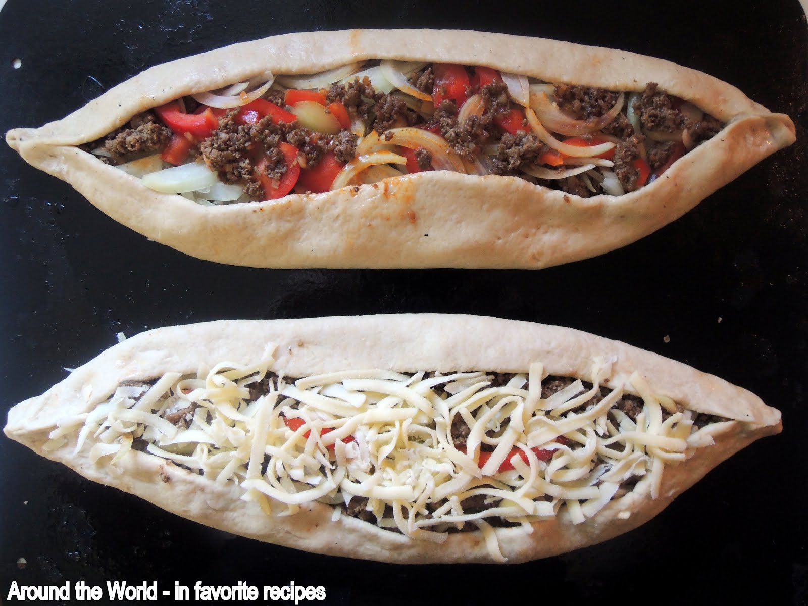 Around the World - in favorite recipes: Turkish Pide