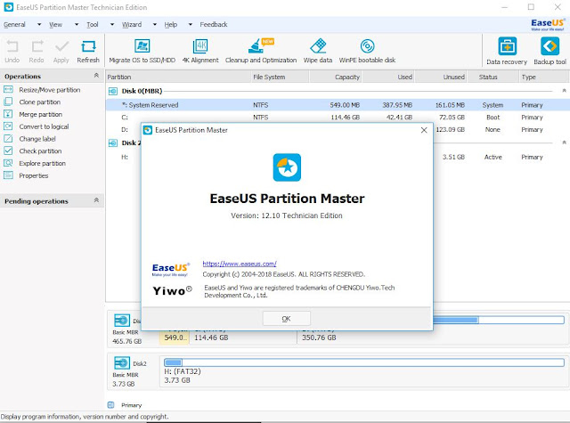 Saymoo007: EaseUS Partition Master 12.10 + Crack [Latest]