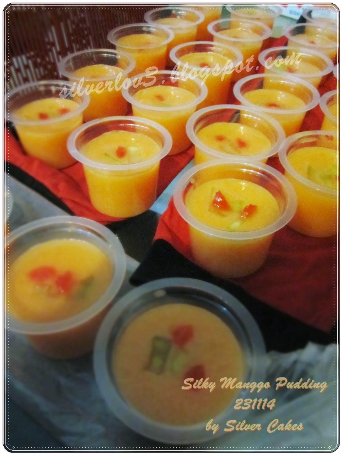Silver Cakes: Silky Manggo Pudding