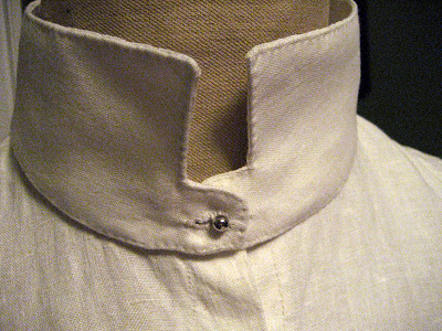 Victorian Tailoring: Victorian Shirt: Part 6 (collar and cuffs 3)