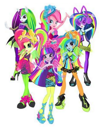 Equestria Daily - MLP Stuff!: Rainbow Rocks Concept Art and Rival Band ...