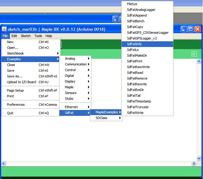 Embedded Projects Blog: SD Card library and example on olimexino stm32