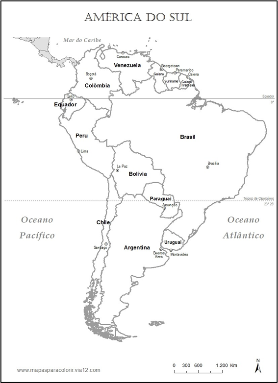 Con el mapa continente americano - Imagui