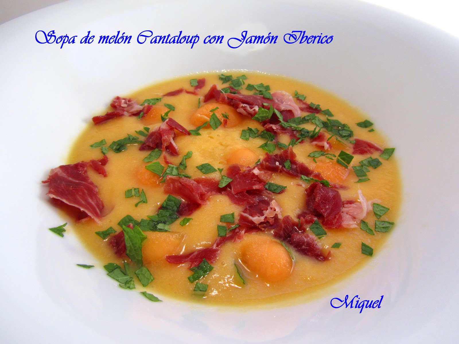 Les receptes del Miquel: Sopas frias