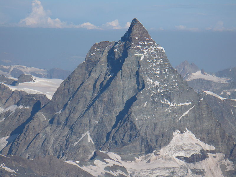 El Monte Cervino es la montaña más conocida de los Alpes por su ...