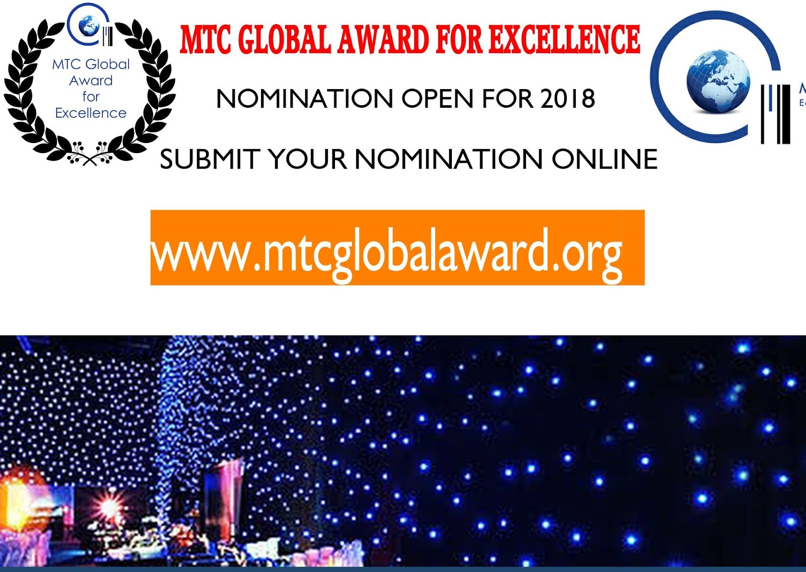 [MTC Global] Nominations Open for 2018~ Submit Nomination Online ...