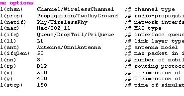 Tcl script to make TCP communication between nodes using DSR routing protocol NS2 WIRELESS ...