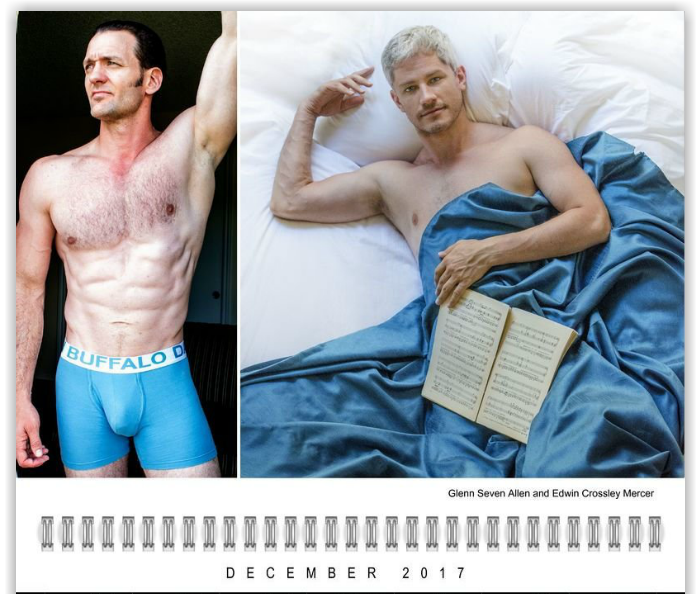 BARIHUNKS ®: Watch Barihunks Edwin Crossley-Mercer and Mattia Olivieri at Berlin AIDS Gala