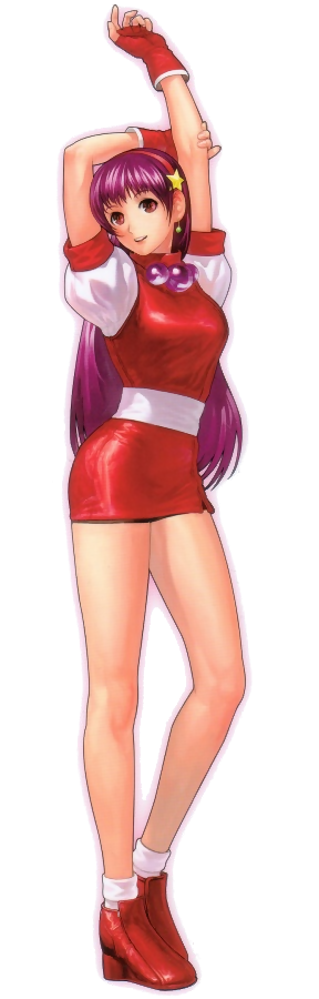 Snk Neo Geo Video Game Academy System: 96 Athena Asamiya Image Gallery/96 麻宮アテナイメージギャラリー