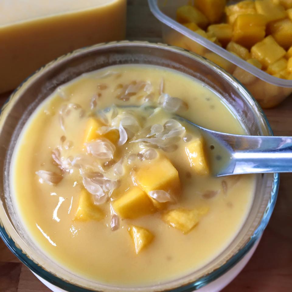 Pakistani Recipes: Mango Sago Pomelo - 杨枝甘露 by Ellena Guan