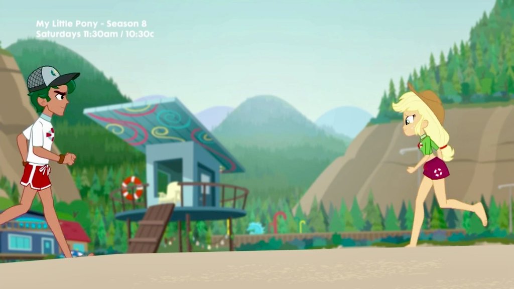 Anime Feet: Equestria Girls: Applejack