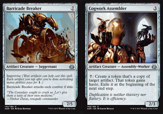 Magic the Gathering Adventures: Aether Revolt Review: Artifacts