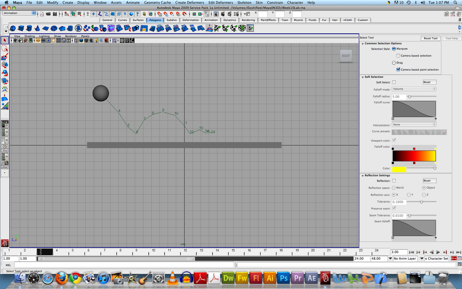 Introduction to 3D: Week 10 Lab (Basic Animation)