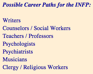 I Have An INFP Personality Type , So What's yours? » Deenise Glitz