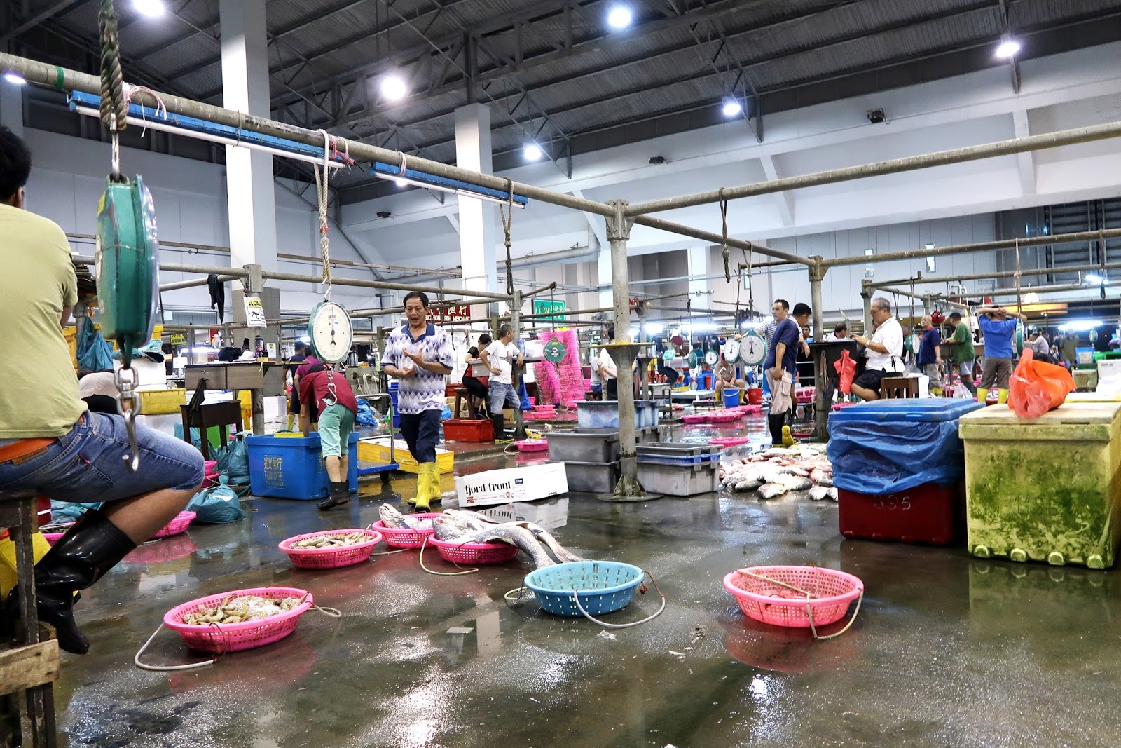 A still space: Senoko Fishery Port