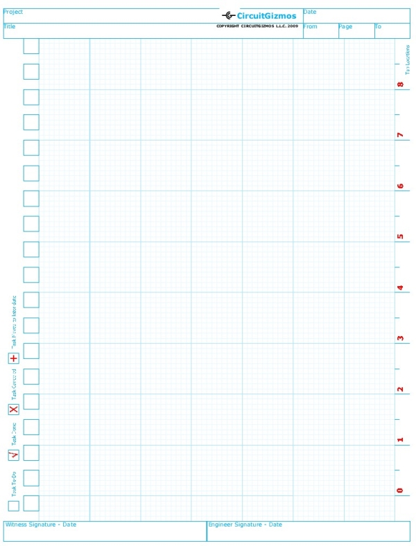 Gizmo's Projects: Engineering Project Graph Paper
