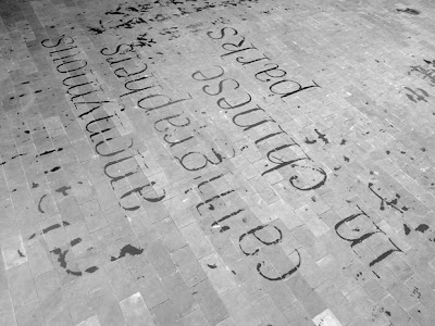 The Art of Visual Thinking: Dishu: Chinese Water Calligraphy