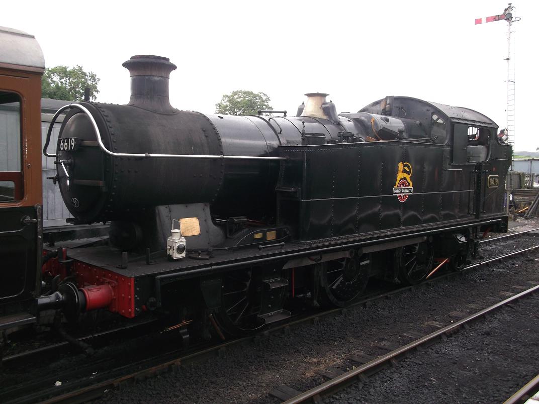 Steam Memories: GWR 6619 on the Yorkshire Dales Railway