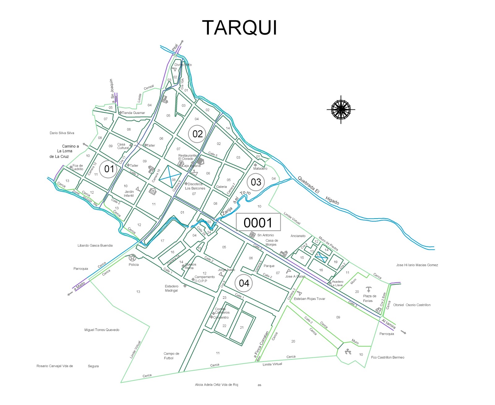 Municipio de Tarqui: MAPAS
