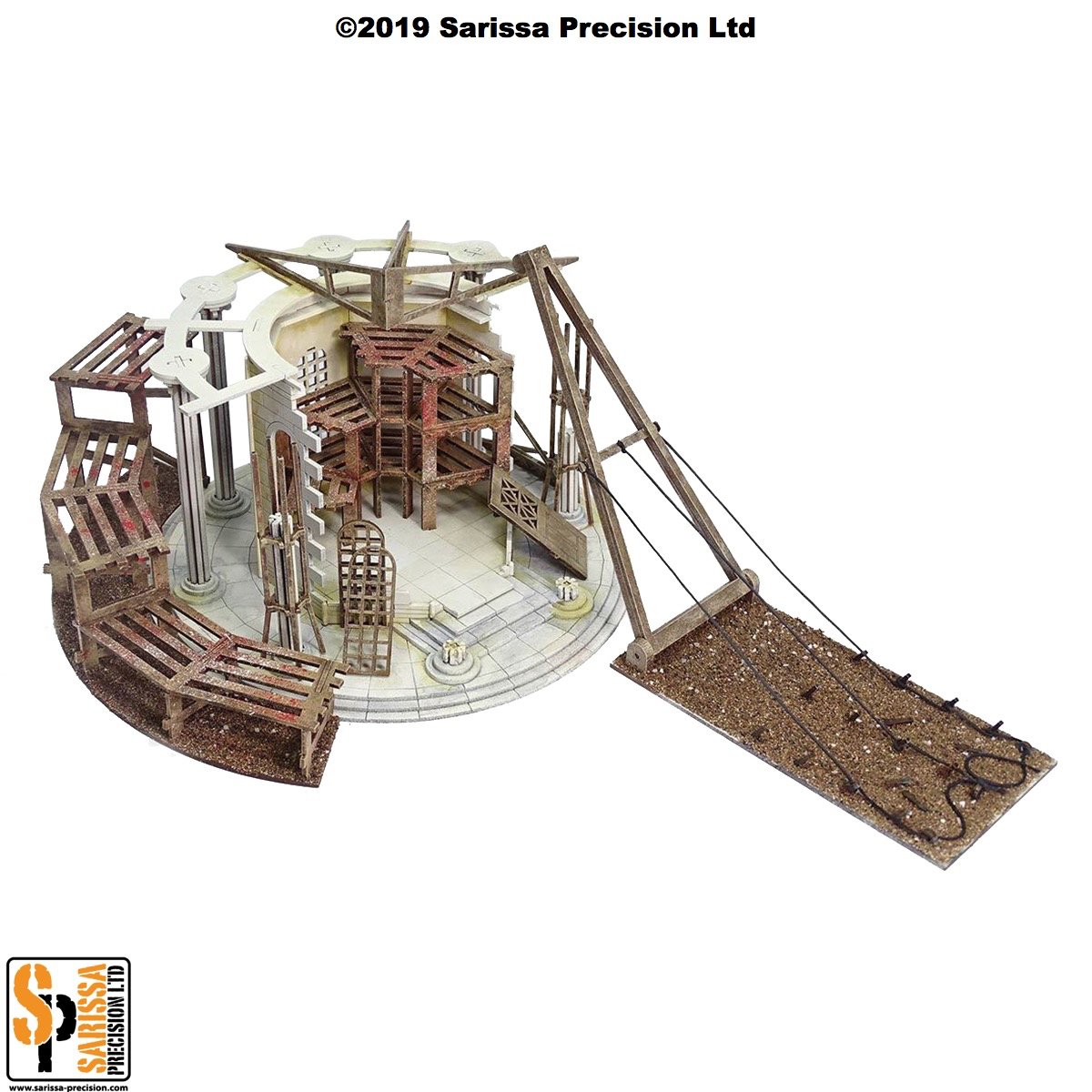 Wargame News and Terrain: Sarissa Precision: New Temple Under ...