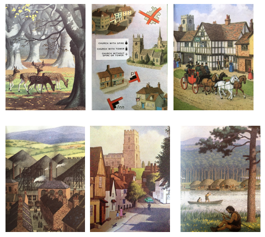 old Ladybird Books: Artist Ronald Lampitt - and why I love his work