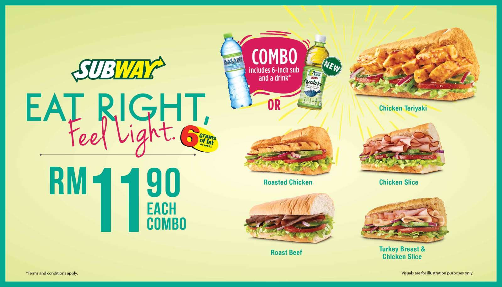 Advertisement : Subway's New Promo Is Perfect If You Like Healthier ...