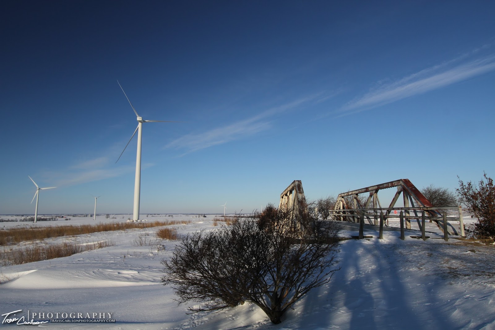 Travis Carlson Photography: Blog: 02/06/14 Winter Scenes & Wind Farms