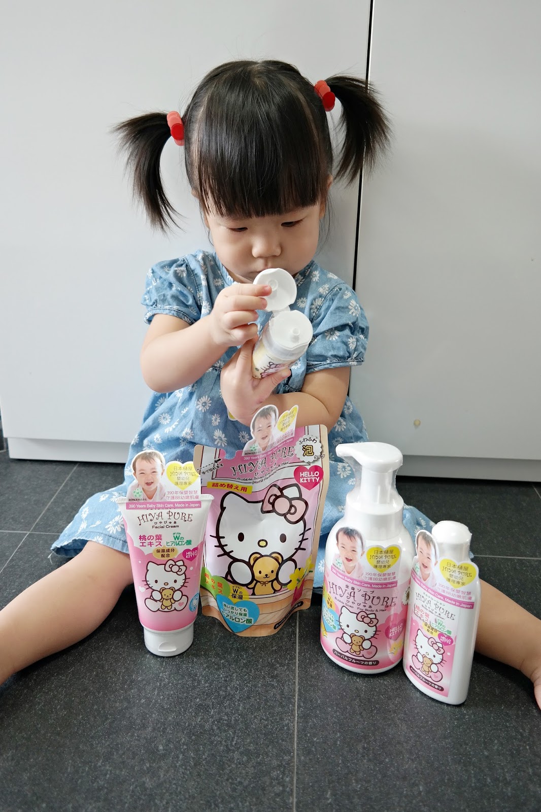 Ashlyn Thia: HIYA PURE Hello Kitty Baby Skin Care Review + Giveaway