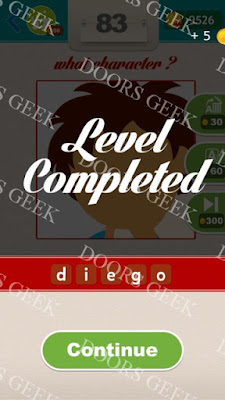 What Character ? Level 83 ~ Doors Geek