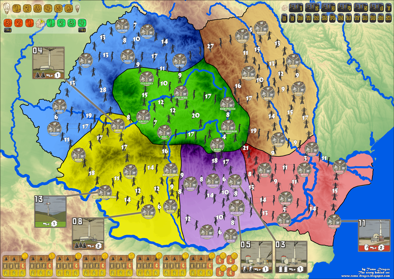 Lumea geografică şi muzicală a lui Dragoş: Power Grid BoardGame ...