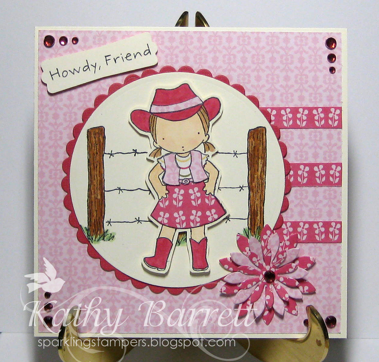 Sparkling Stampers: Howdy, Friend