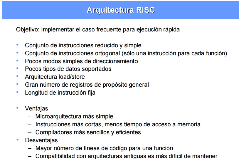 Sistemas Operativos: CISC Y RISC