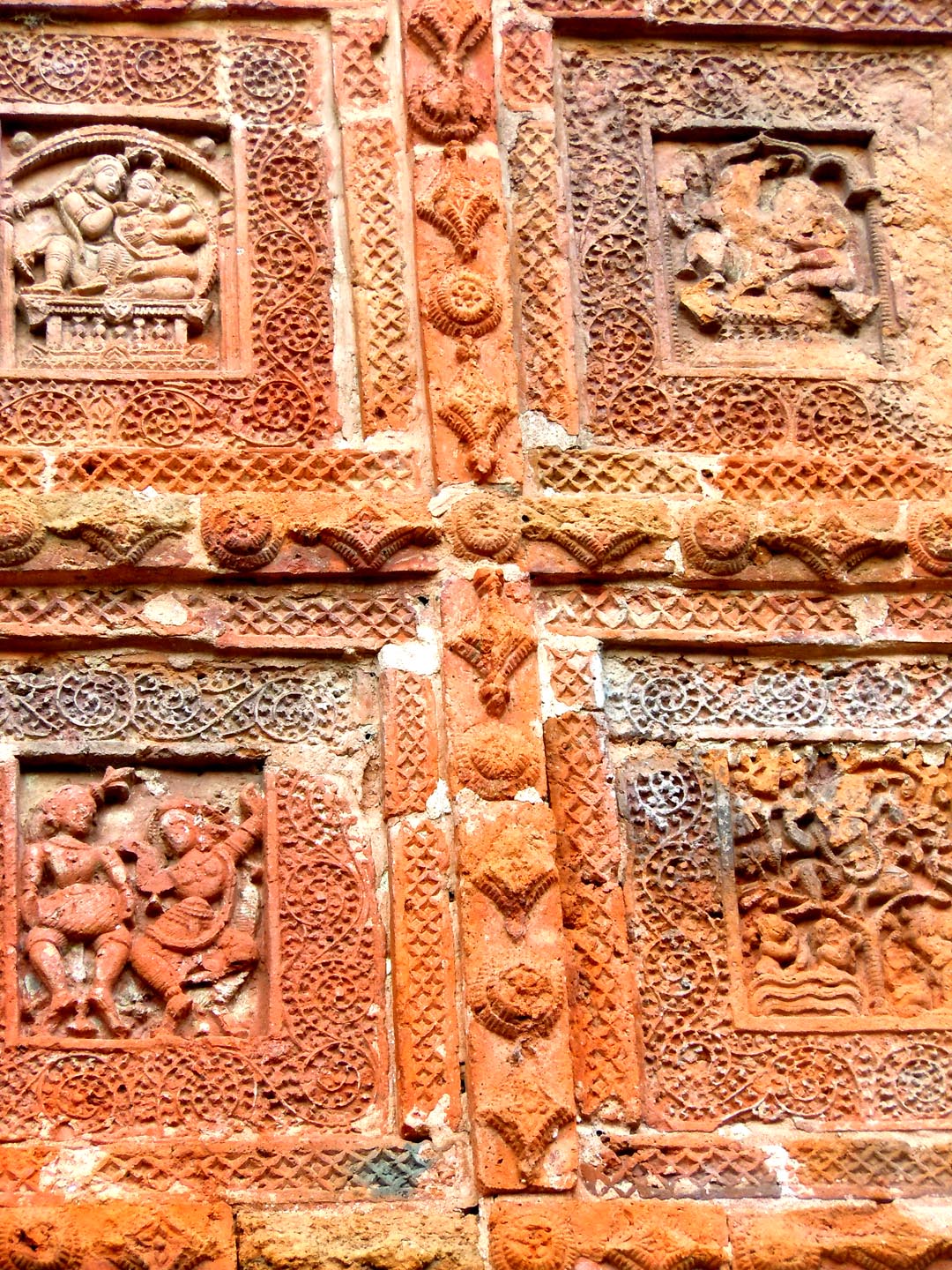 Just About Everything: Brindaban Chandra's Math, terracotta temple ...