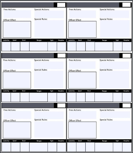 oldSarges Wargame and Model blog: Unit cards for TMWWBK.